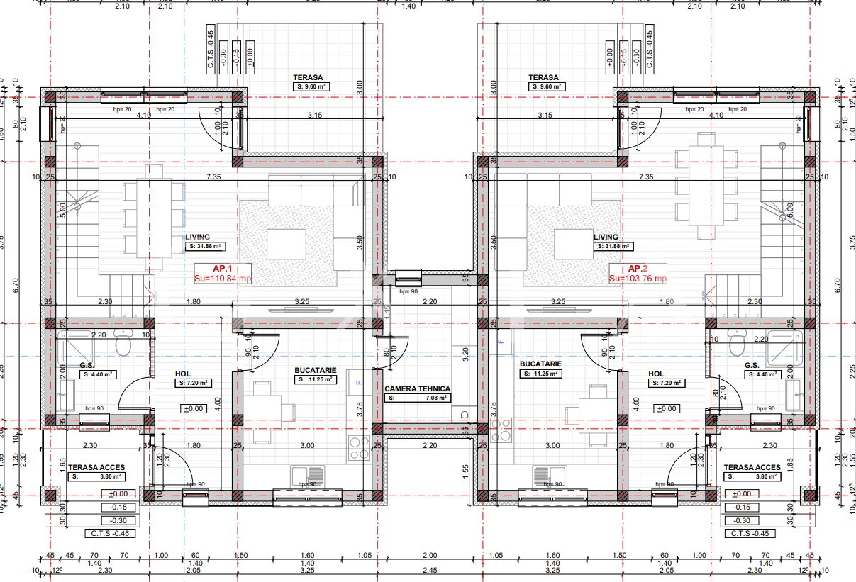 Giroc, Vatra Veche, 1/2 Duplex Smart - OXIA.ro